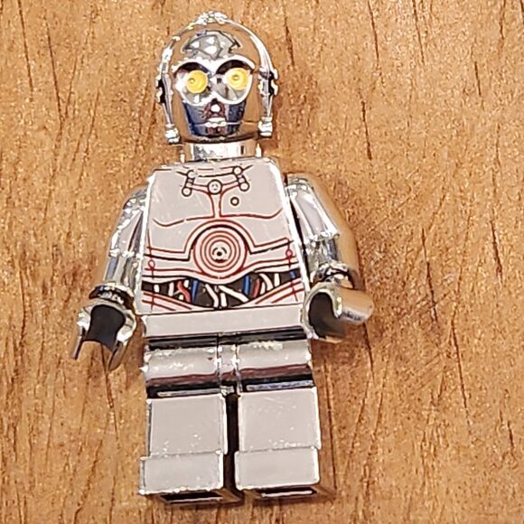 Accessories | Silver C3po Minifigure C3p Lego Compatible Droid C3po ...
